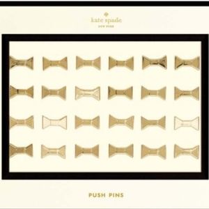 kate spade | Office | Kate Spade Bow Push Pins | Poshmark